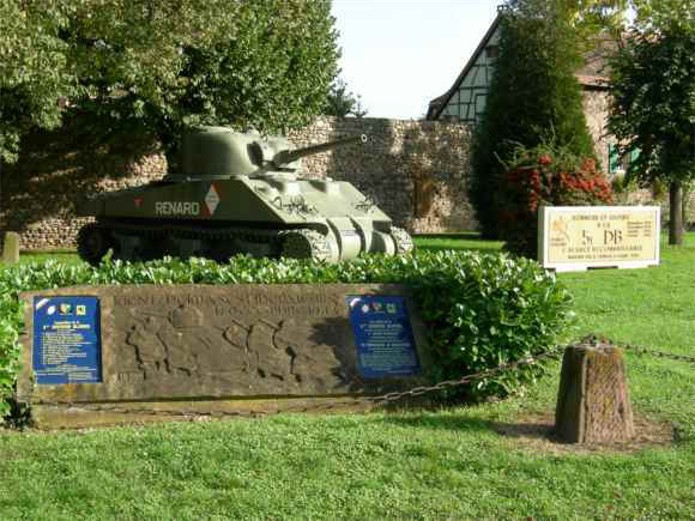 Mémorial 5e DB Kientzheim