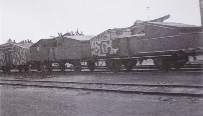 German railway Gondola mit 20mm flak 38